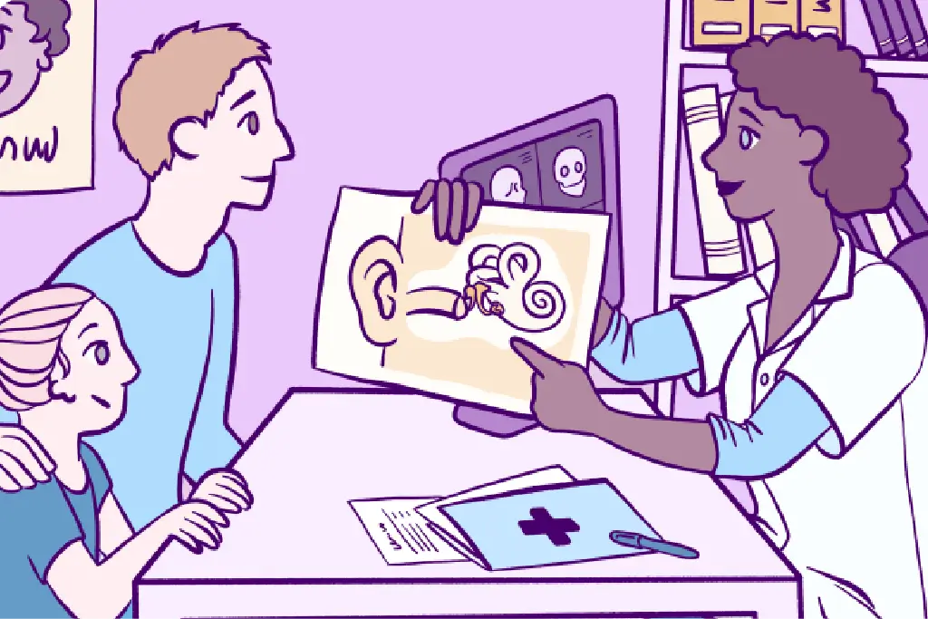 Pediatric care pathways • Cassandra Vion - Scientific Illustration